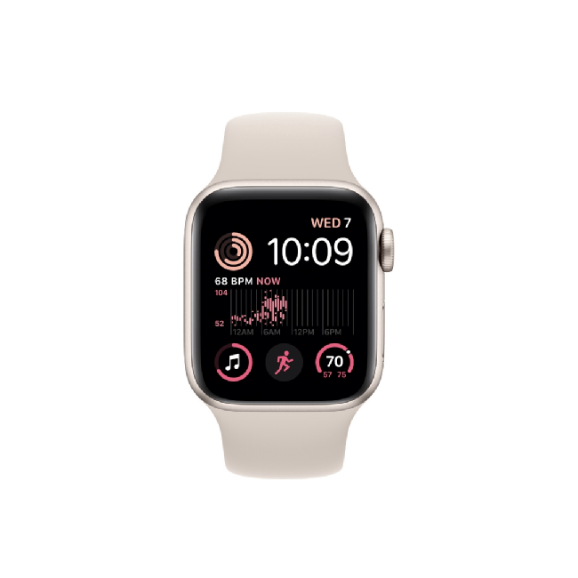 Buy Apple Watch SE 2nd Gen 44MM Starlight Aluminum GPS + Cellular ...