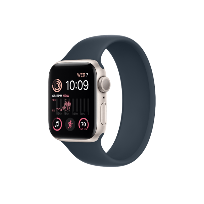 Buy Apple Watch SE 2nd Gen 40MM Starlight Aluminum GPS – Storm Blue ...