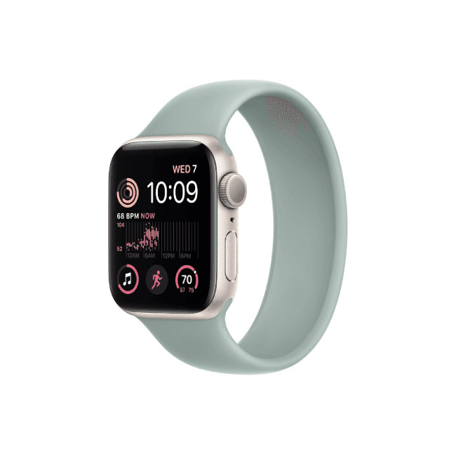 Apple Watch SE 2nd Gen 40MM Starlight Aluminum GPS – Succulent Solo ...