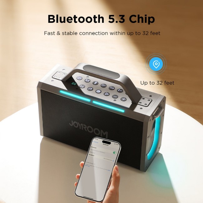 Buy JOYROOM JR-MW03 Dual Mic Wireless Speaker in Sri Lanka - Best Price at Toyo.lk