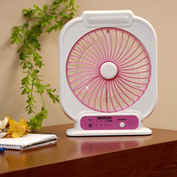 Krypton KNF222 Rechargeable Mini Table Fan Price in Sri Lanka | Toyo.lk